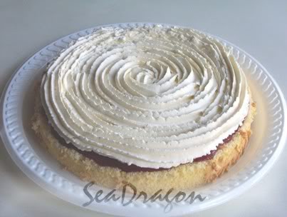 Feather-Light Sponge Cake with Jam & Cream | Corner Café